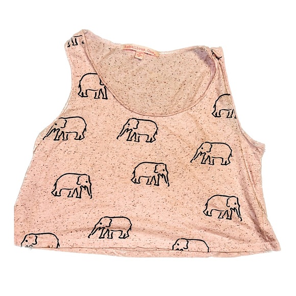Rebellious One | Tops | Elephant Tank | Poshmark